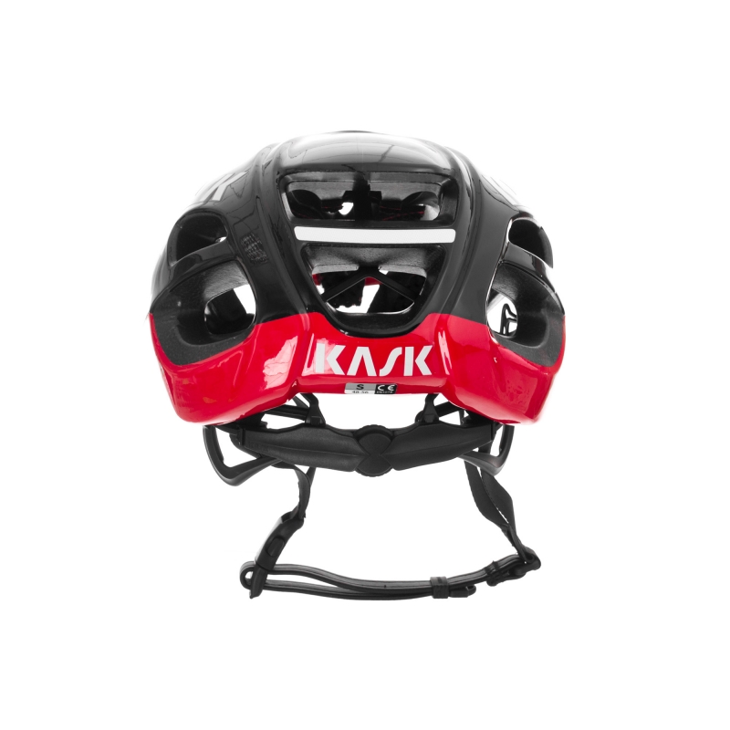 KASK PROTONE Black Red - Casque Route - PlaneteCycle
