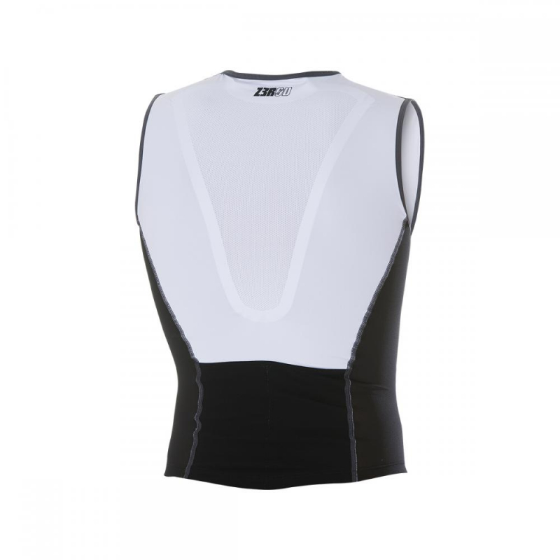 ZEROD ELITE MAN BLACK SERIES - Singlet Triathlon Homme sans manches ...