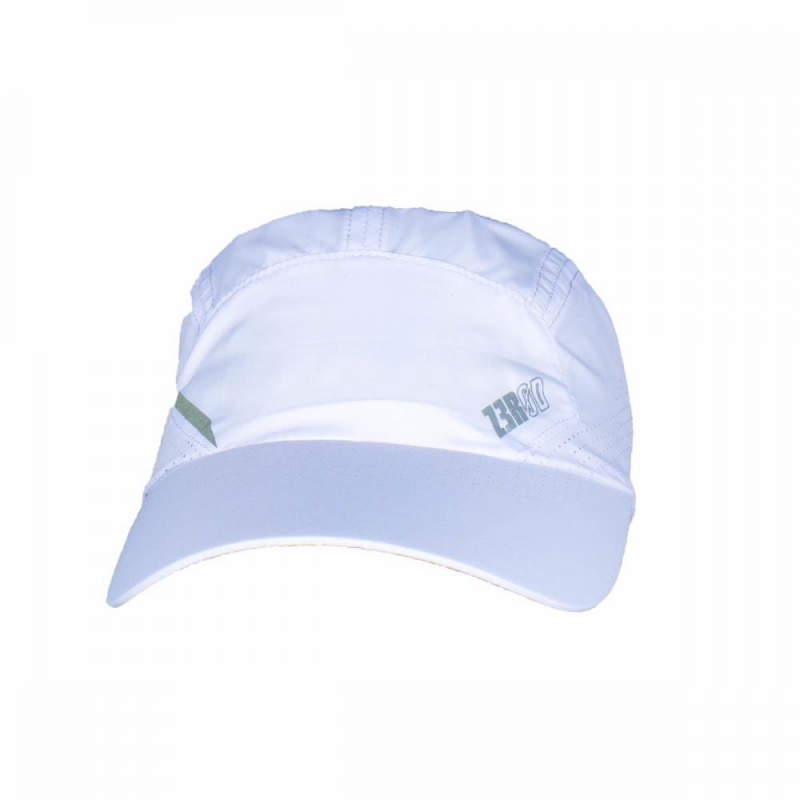 ZEROD Running Cap White - PlaneteCycle